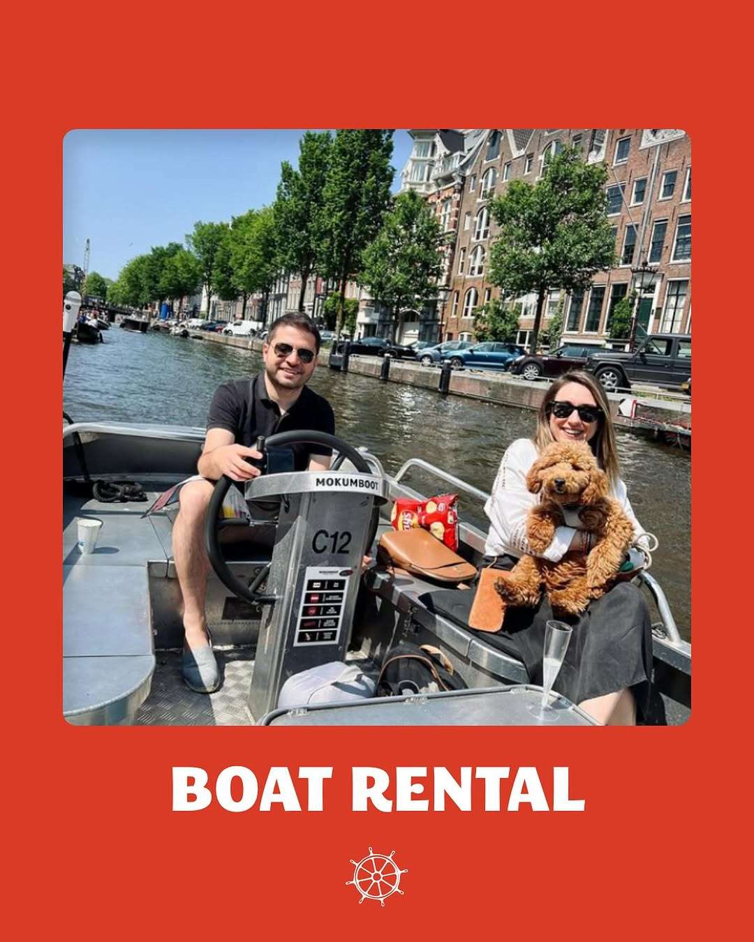 Amsterdam boat: rent a canal boat from € 97.50 - Mokumboot