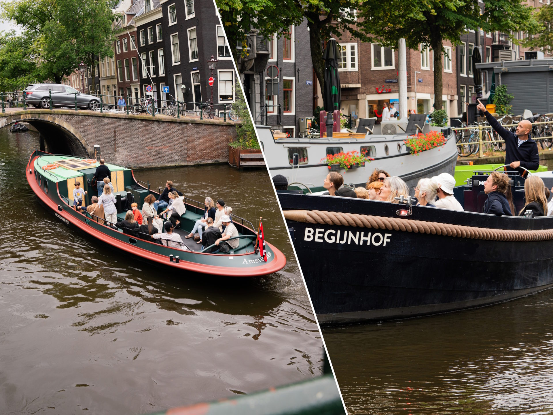 Private boat tour Amsterdam - Mokumboot