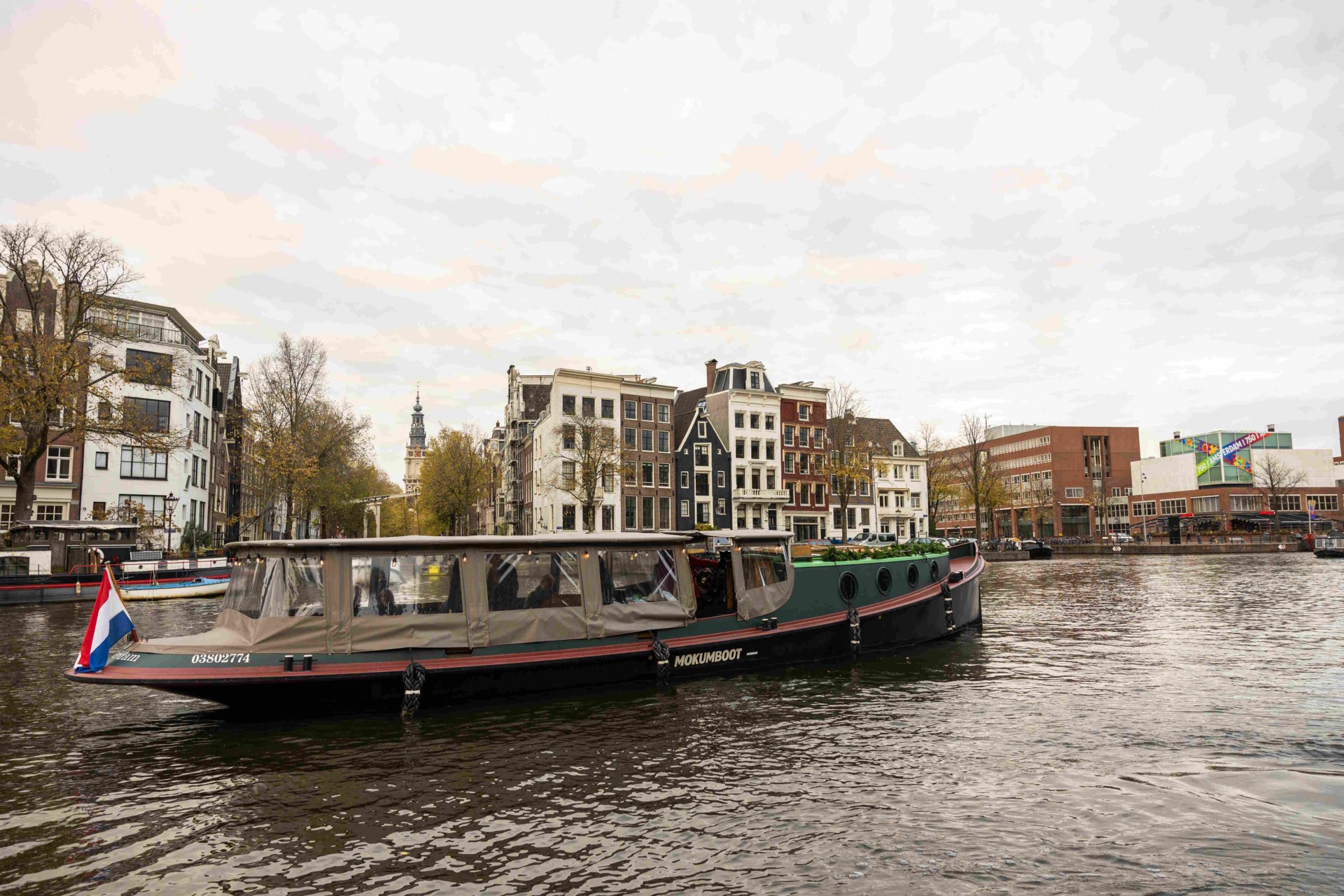Private boat tour Amsterdam - Mokumboot